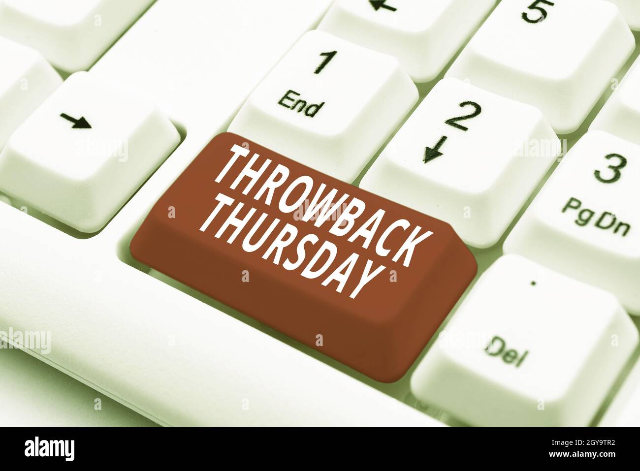 Text showing inspiration Throwback Thursday, Business showcase wistful ...