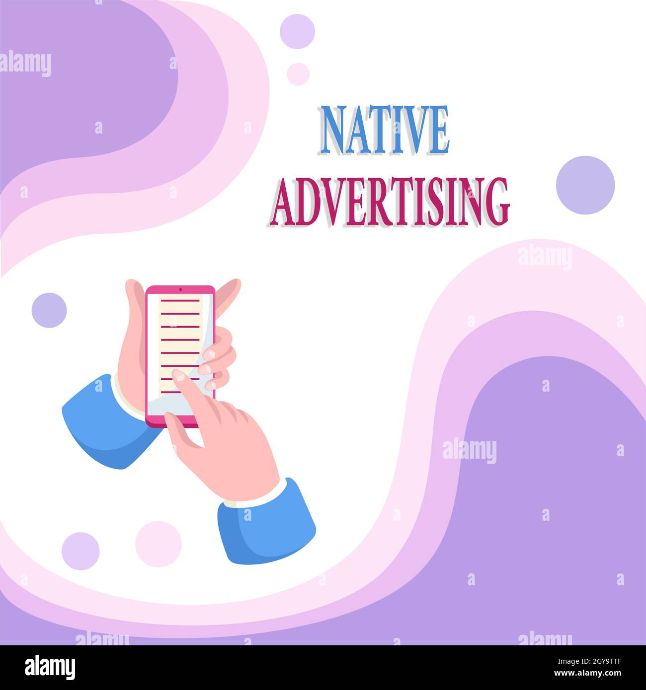 Text showing inspiration Native Advertising, Word for paid media where ... Text showing inspiration Native Advertising, Word for paid media where ...