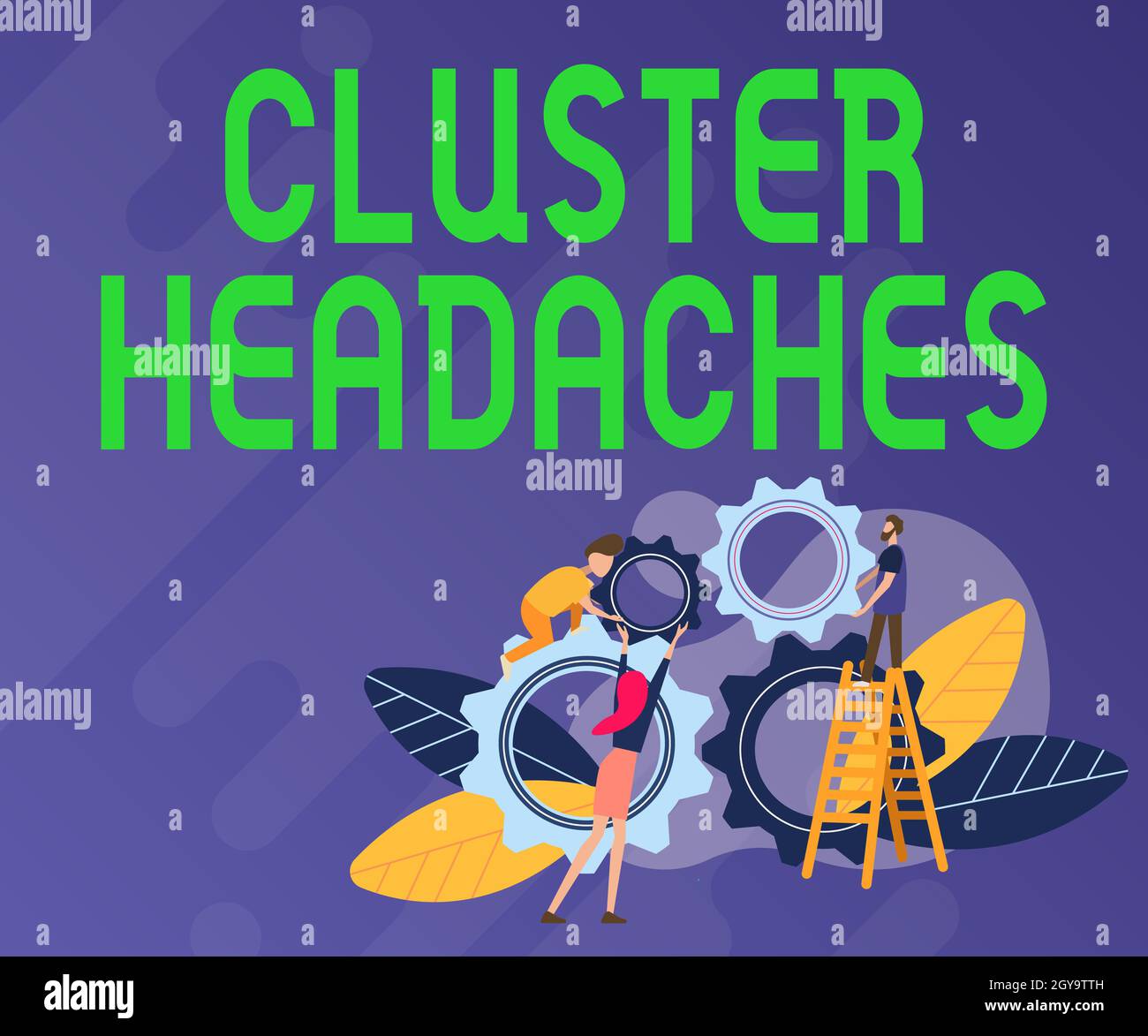 Text showing inspiration Cluster Headaches, Business approach intense ...