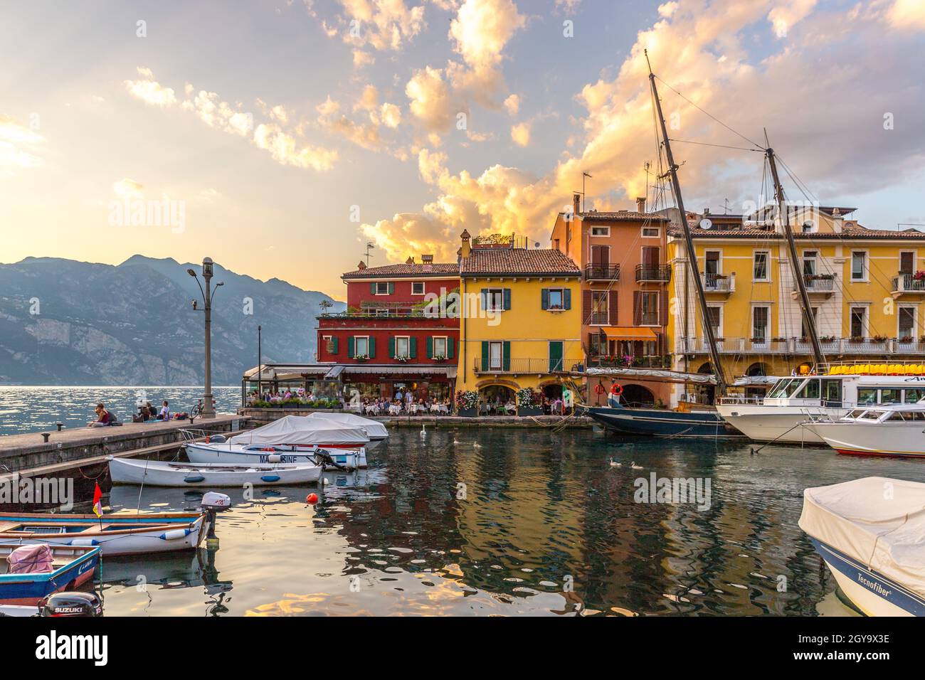Beautiful italian village near hi-res stock photography and images - Alamy