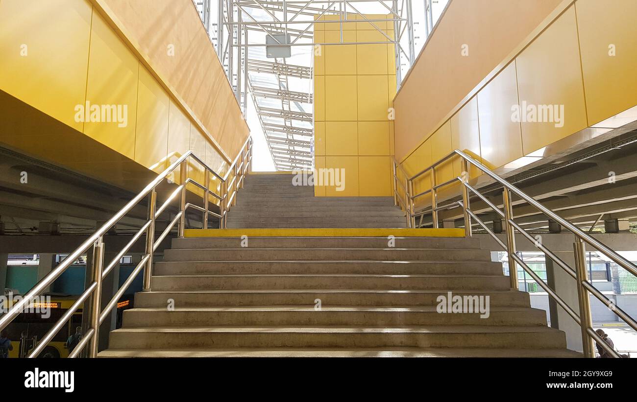 Ukraine, Kiev - September 24, 2019: light rail station. Design of a bus ...