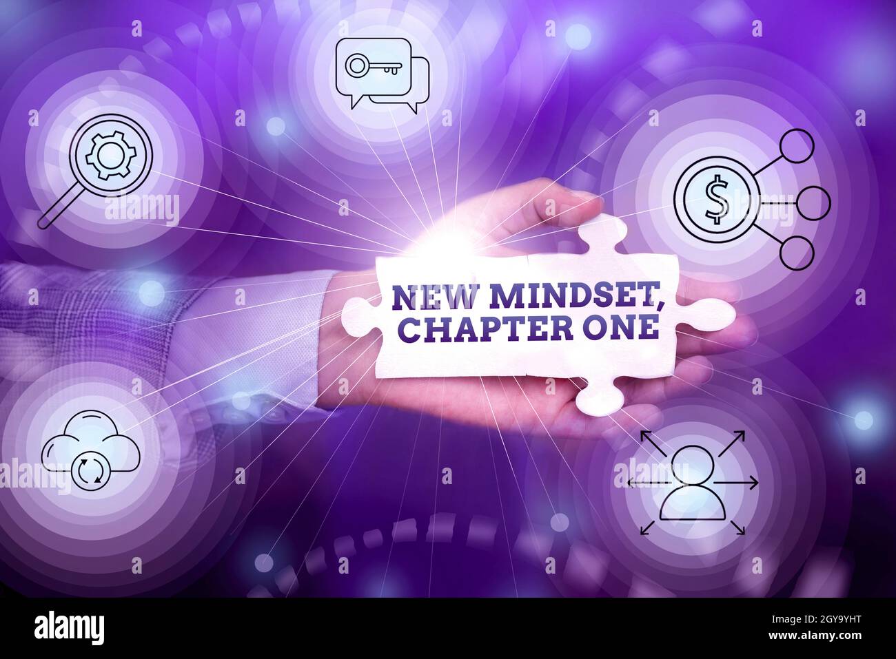 Hand writing sign New Mindset, Chapter One, Conceptual photo change on ...