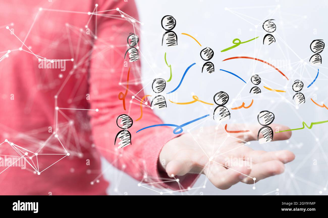 Interconnected work hi-res stock photography and images - Alamy