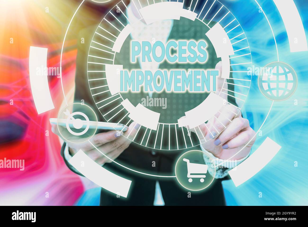 Writing Displaying Text Process Improvement Concept Meaning Task Of Identifying Upon Existing