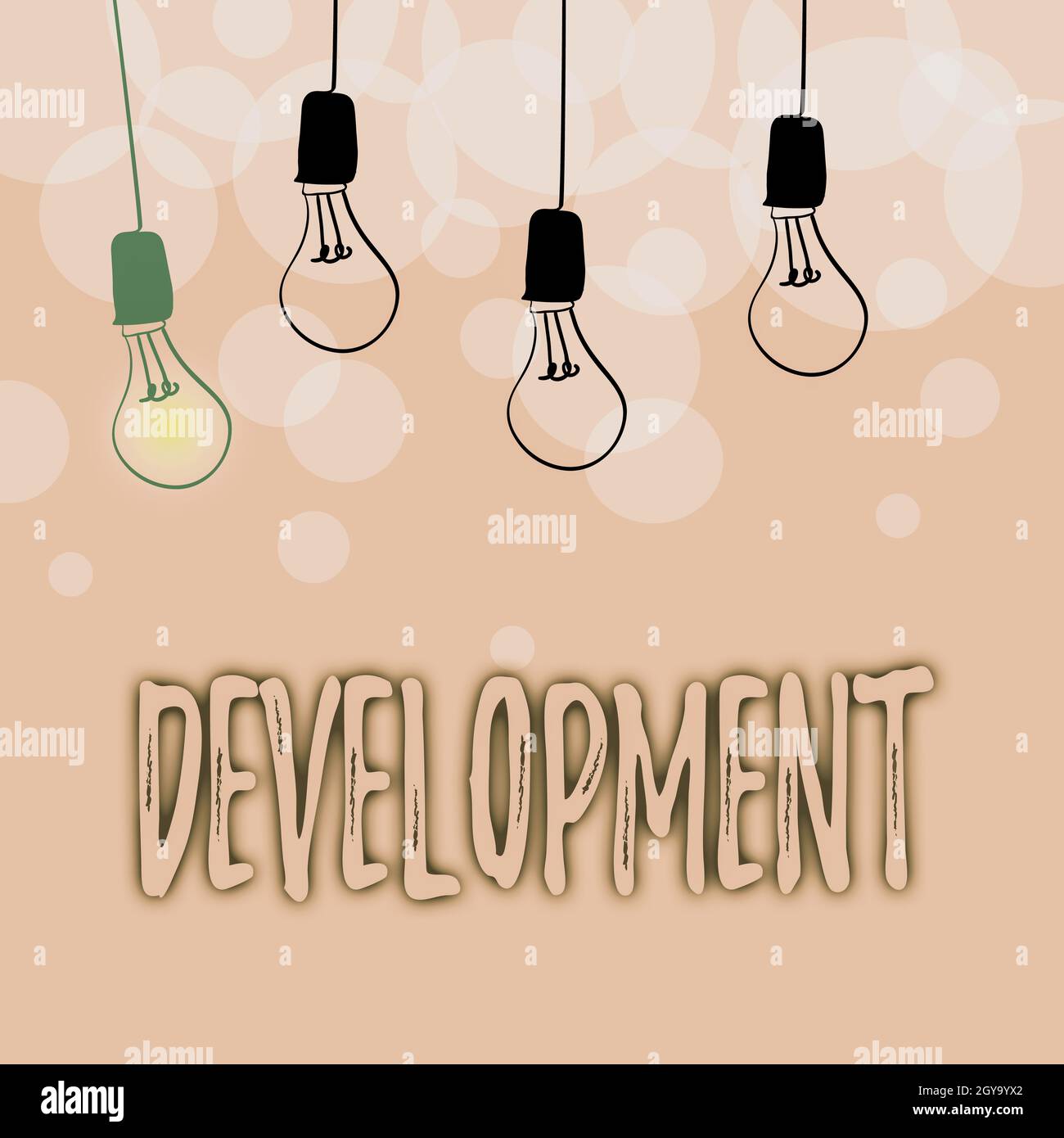 Conceptual caption Development, Business approach a cycle in which ...