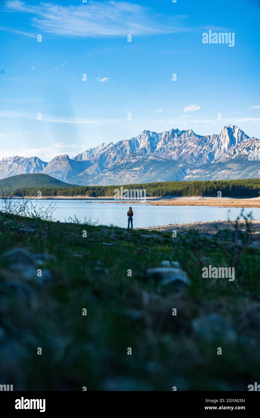 Upper kananaskis lakes alberta hi-res stock photography and images - Alamy