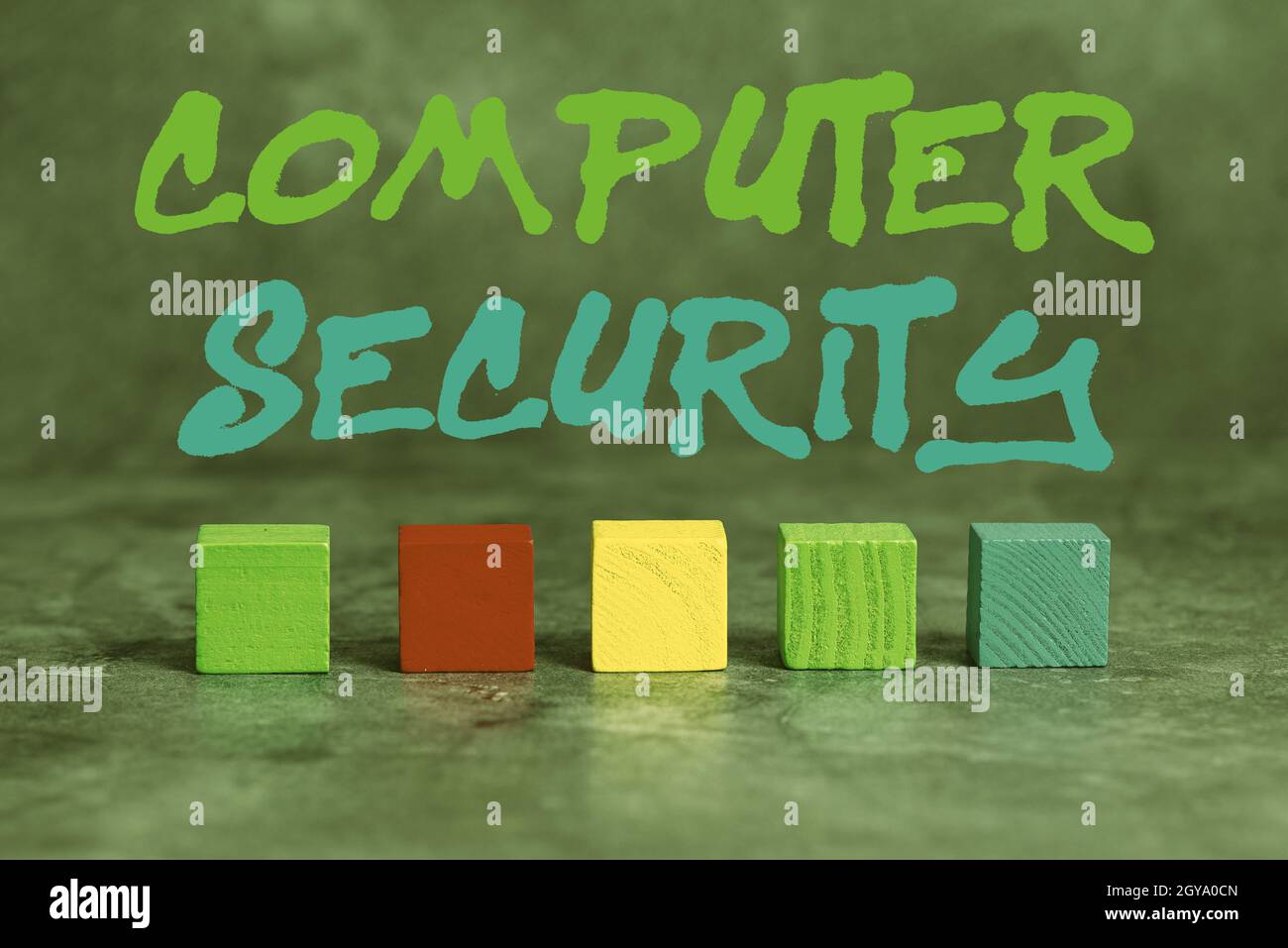 Writing displaying text Computer Security, Business idea protection of ...