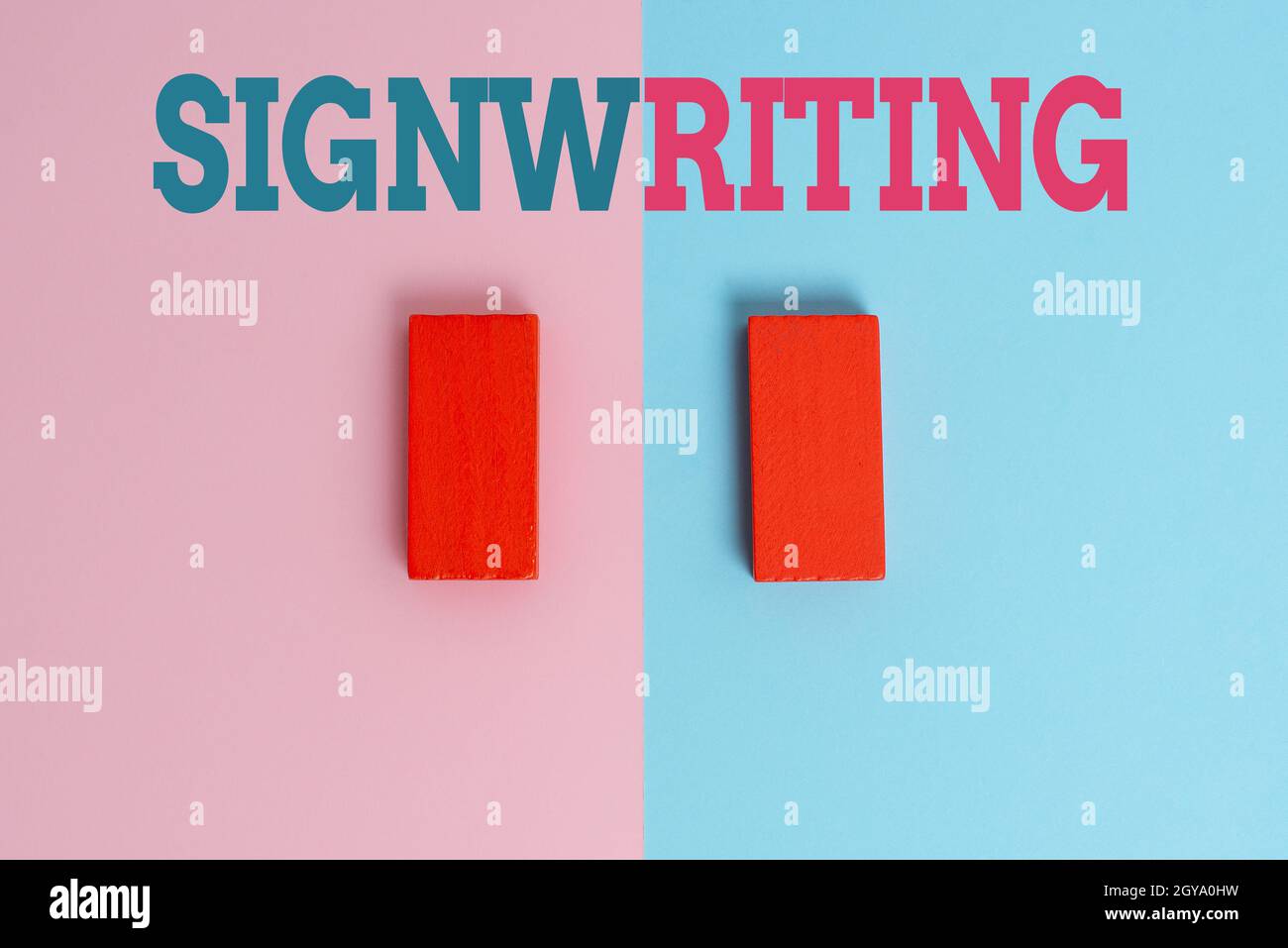 Text showing inspiration Signwriting, Concept meaning any type of clear ...