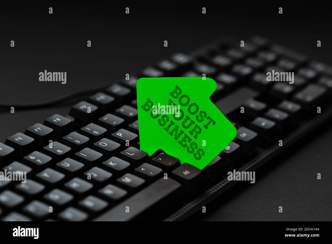 Writing displaying text Boost Your Business, Internet Concept Suitable ...