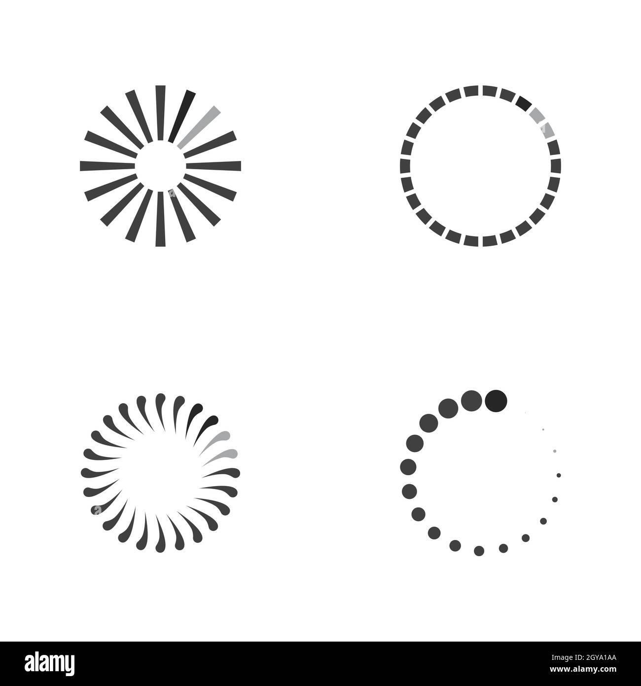 Loading progress bar design vector hi-res stock photography and images ...