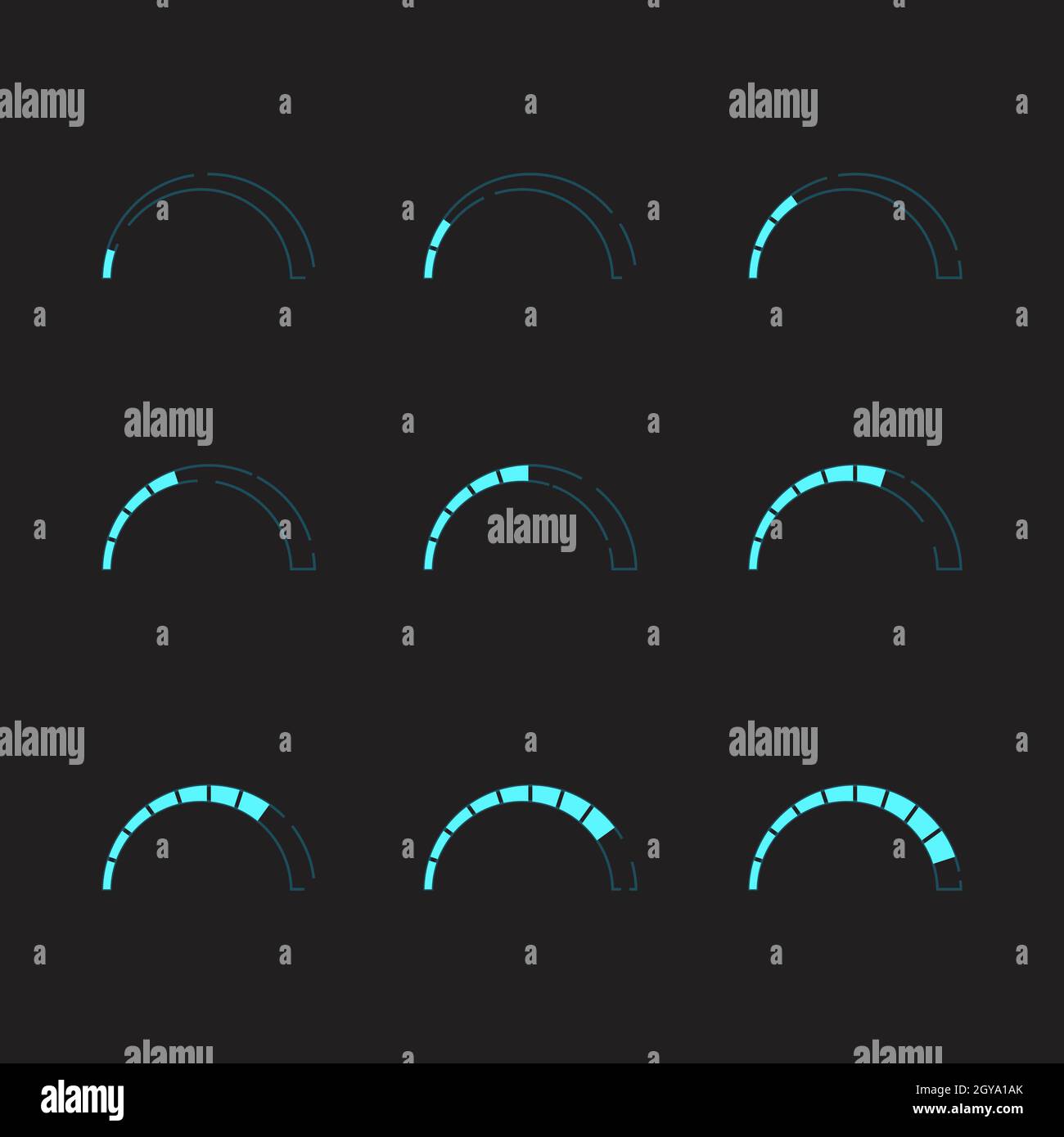 loading Vector icon design illustration Template Stock Photo - Alamy