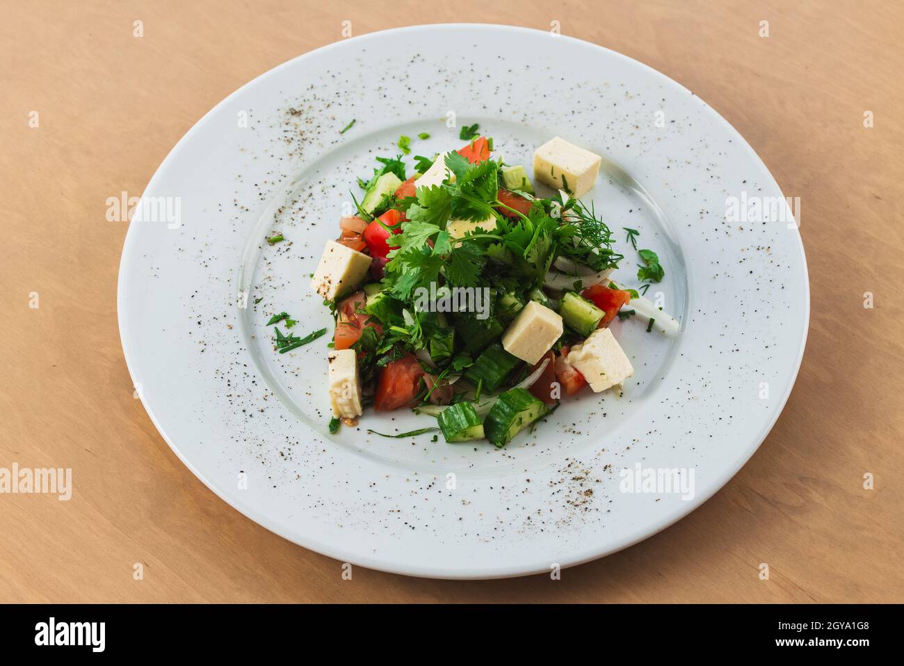 georgian national food. menu. georgian cuisine restaurant Stock Photo ...