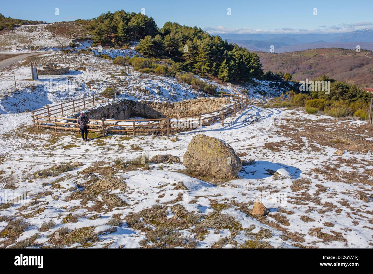Wolf pit hi-res stock photography and images - Alamy