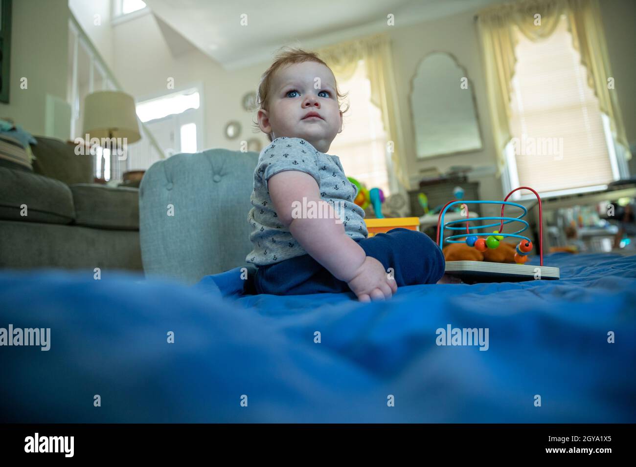 Chubby boy belly hi-res stock photography and images - Alamy