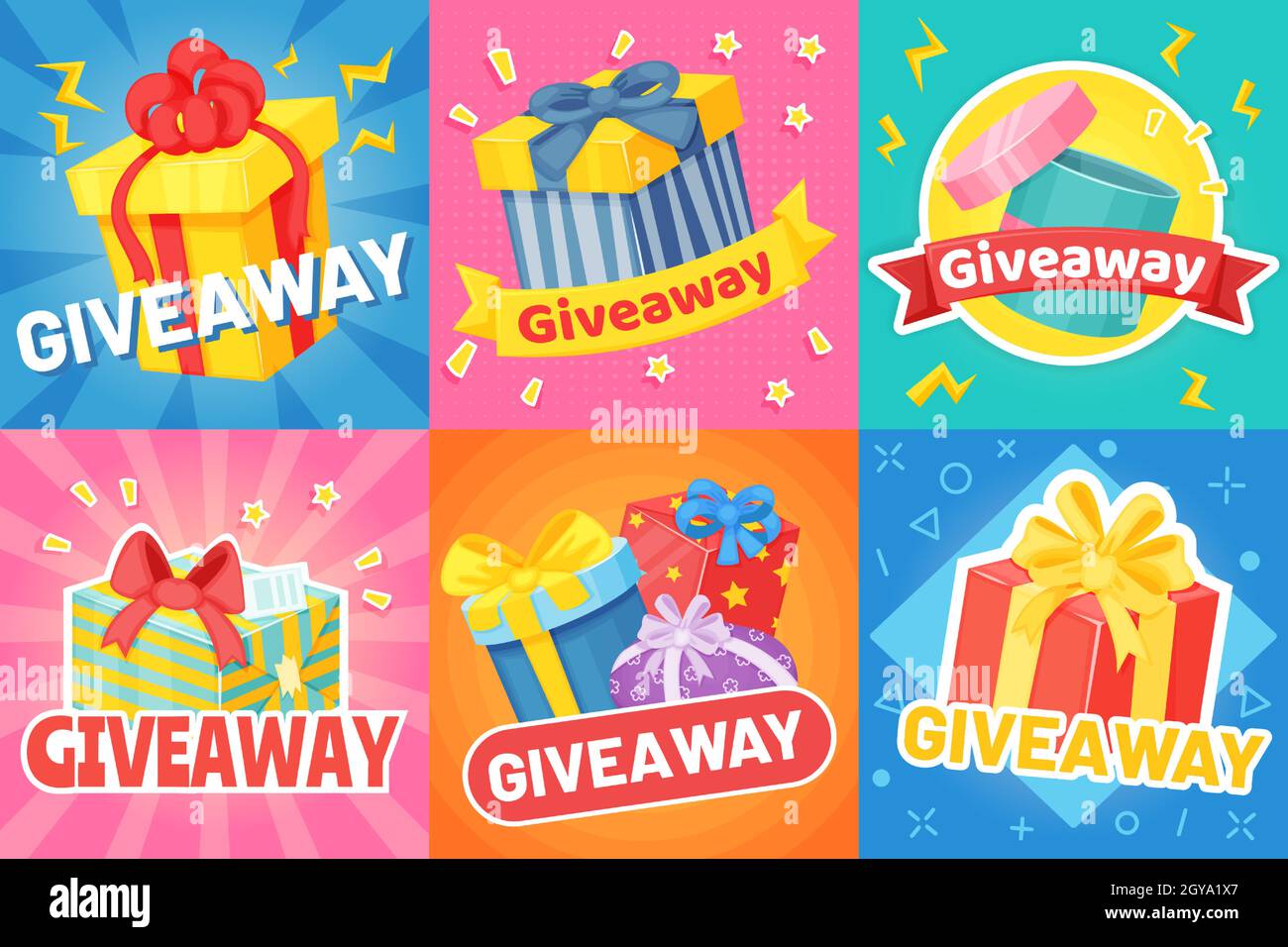 Winner announcements Stock Vector Images - Alamy