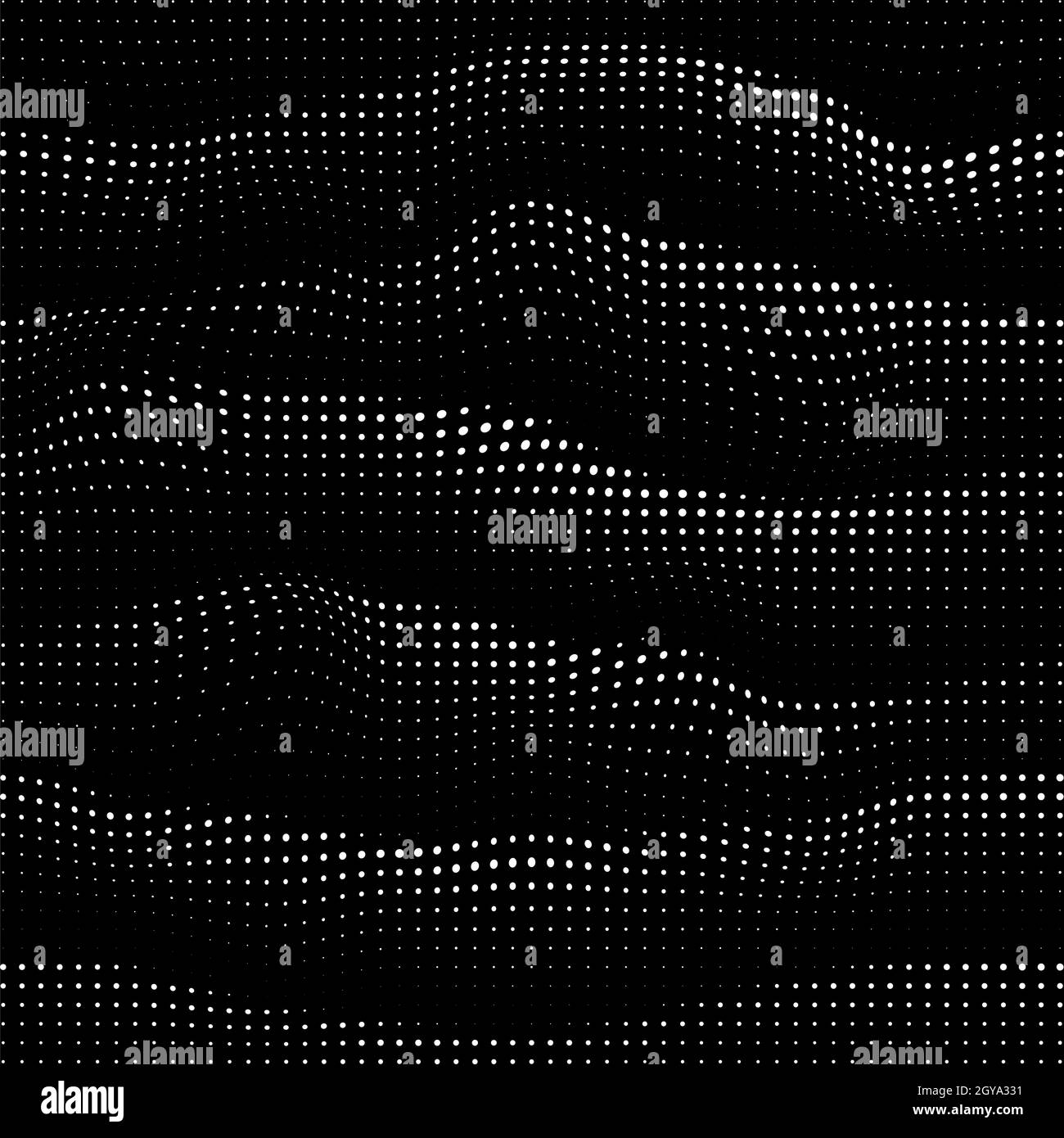 Halftone Pattern. Set of Dots. Dotted Texture on White Background ...