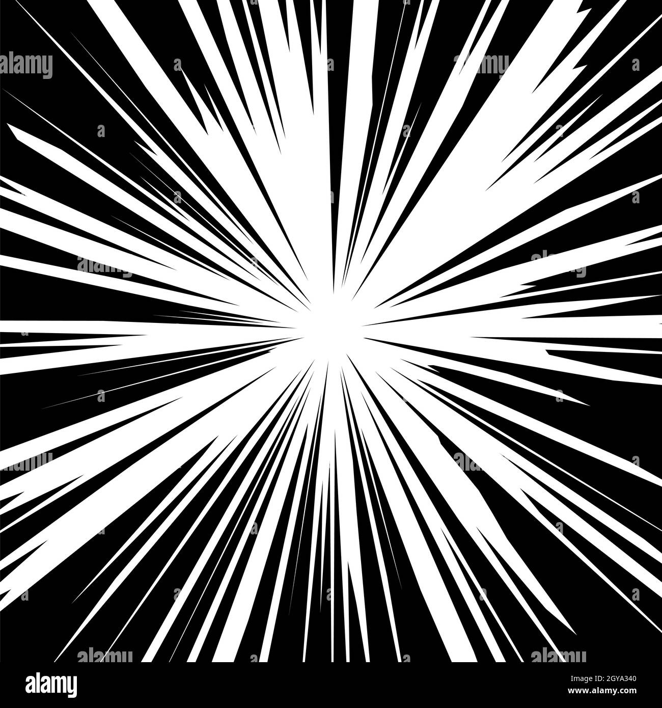 White Explode Flash, Cartoon Explosion, Star Burst Stock Photo - Alamy