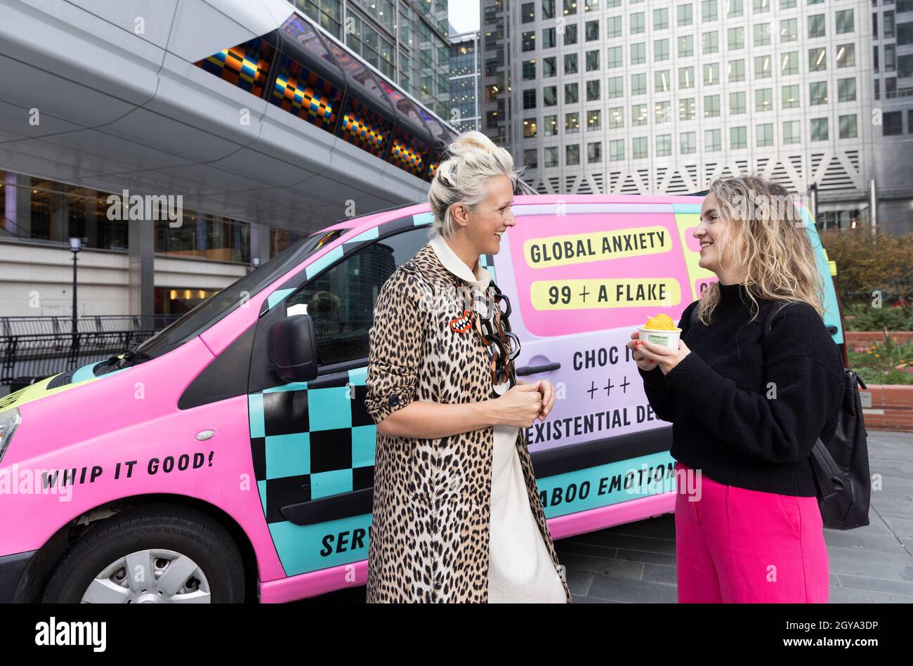 EDITORIAL USE ONLY Graphic artist Annie Nicholson talks to Kate Bailey ...