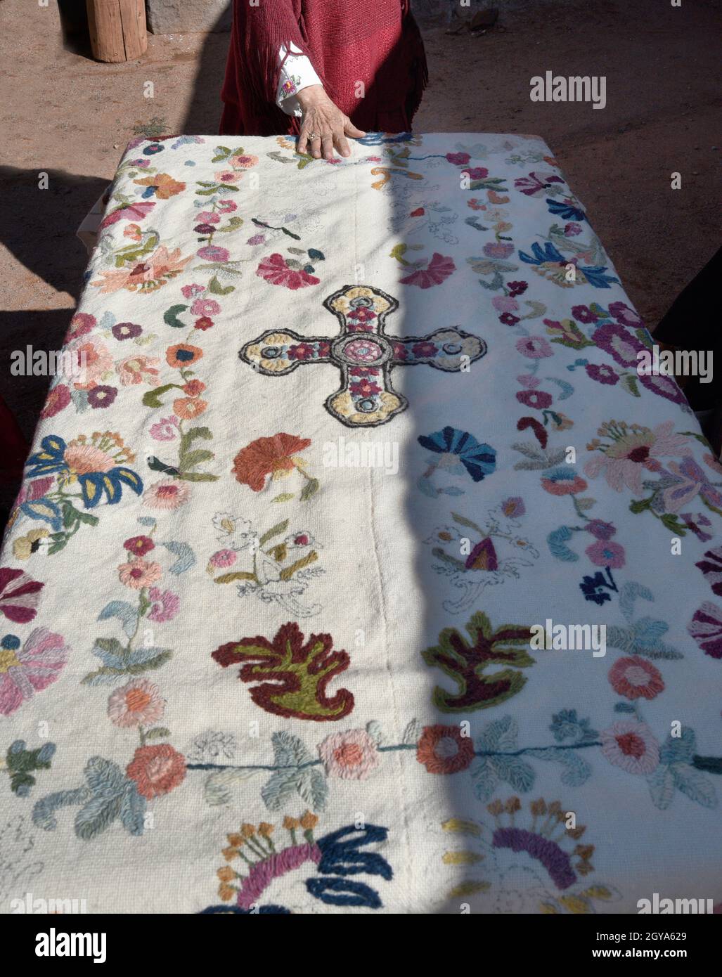 Colcha embroidery hi-res stock photography and images - Alamy
