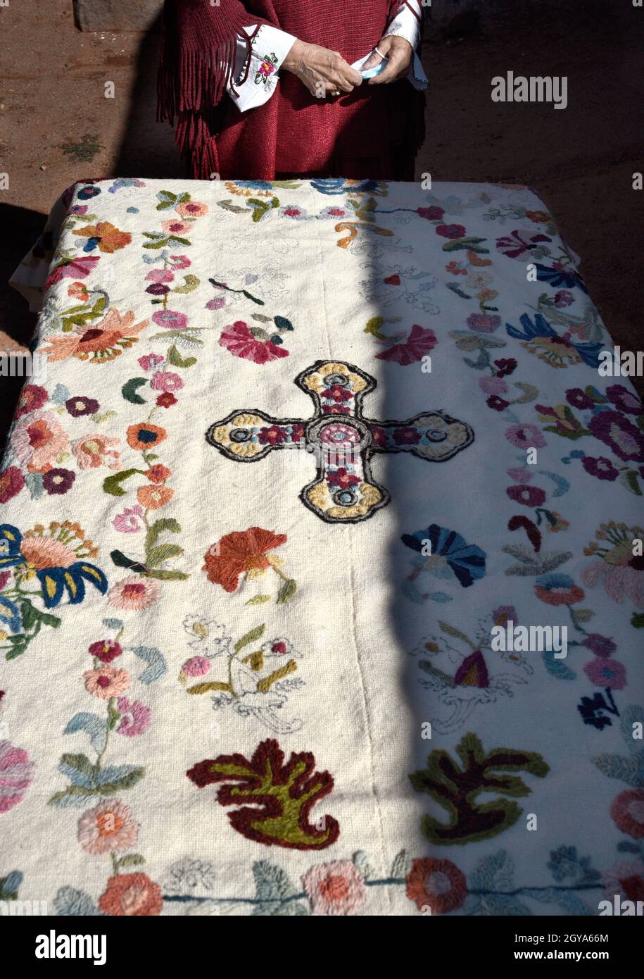 Colcha embroidery hi-res stock photography and images - Alamy