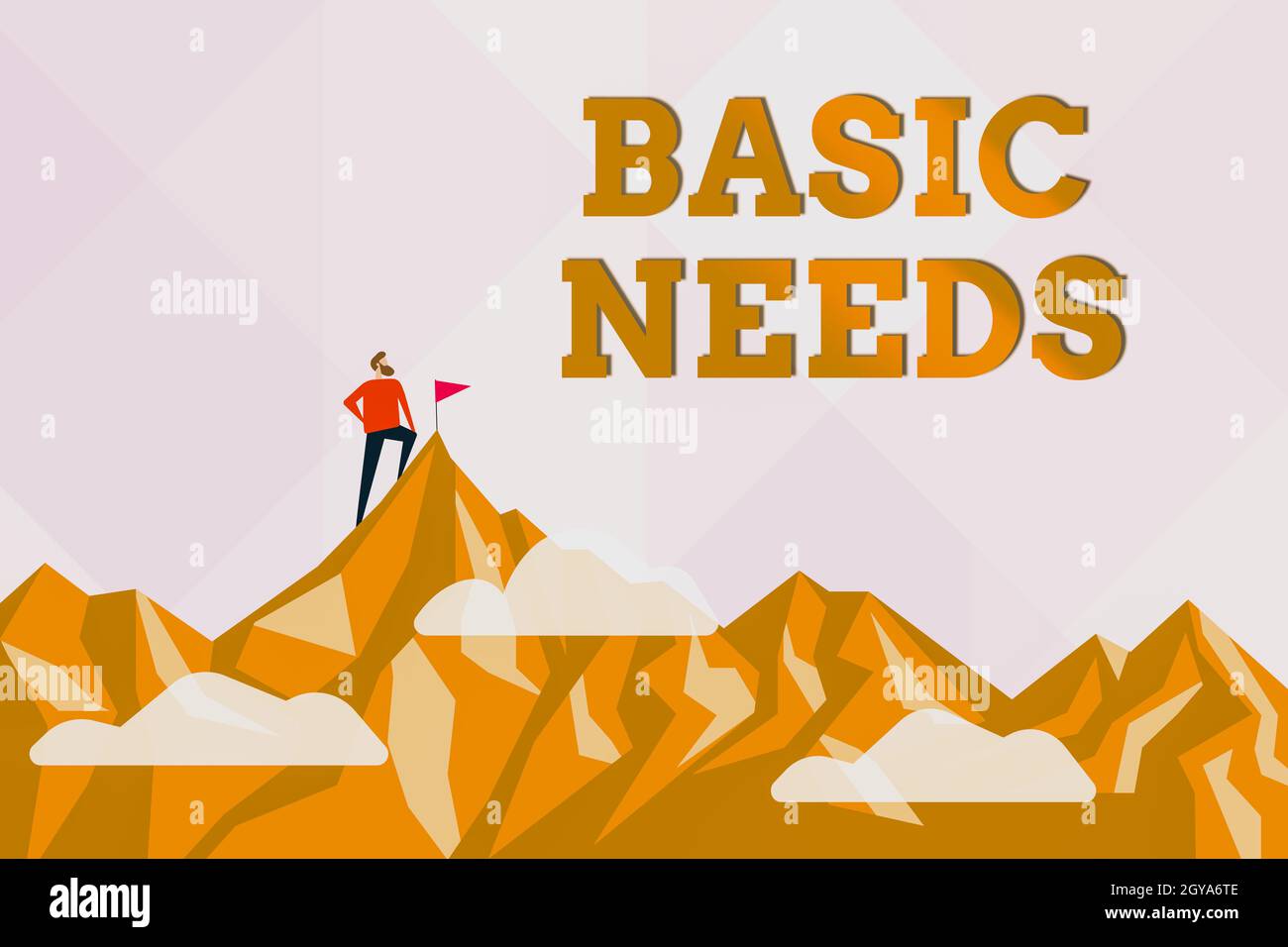 Text showing inspiration Basic Needs, Word Written on necessary to ...