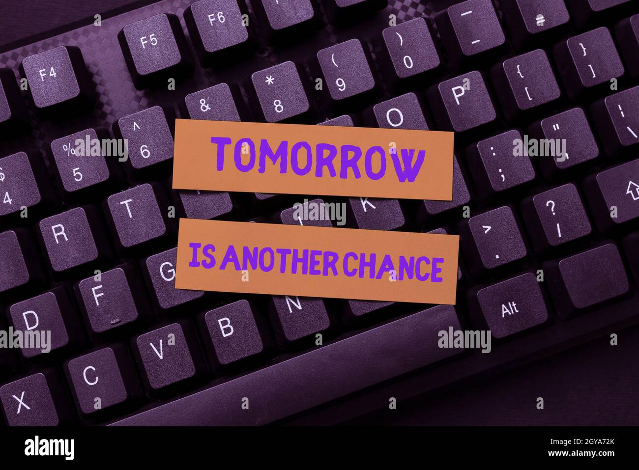 Text sign showing Tomorrow Is Another Chance, Business showcase More ...