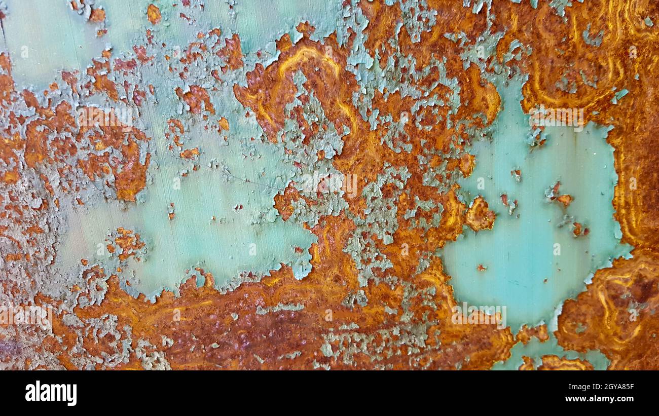 Rusty metal background, rusty metal plate background texture. Steel ...