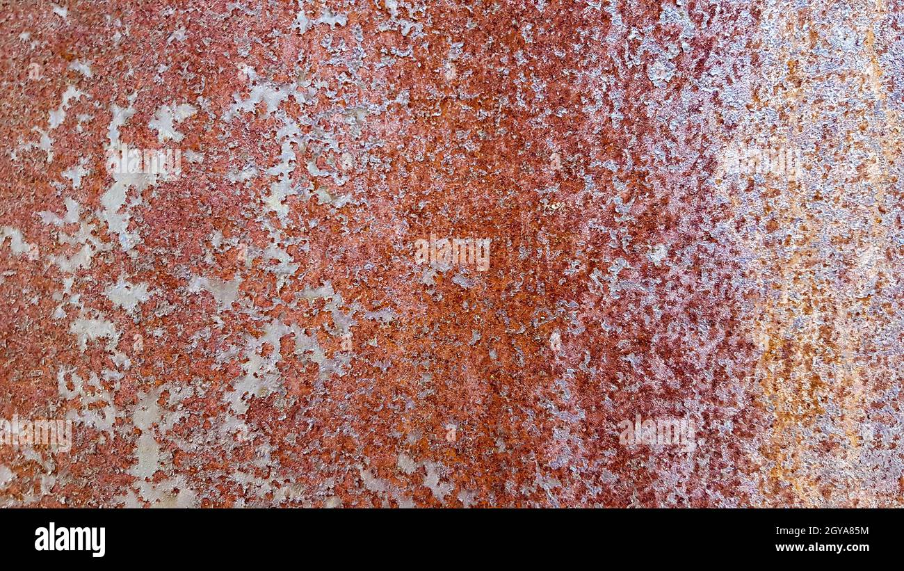 Rusty metal background, rusty metal plate background texture. Steel ...