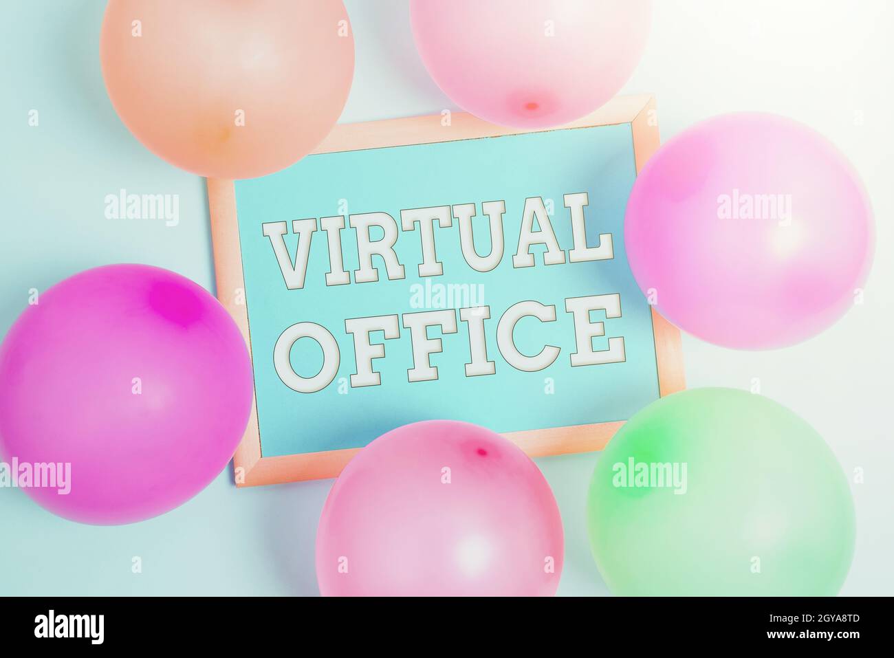 Text caption presenting Virtual Office, Word Written on operational ... Text caption presenting Virtual Office, Word Written on operational ...