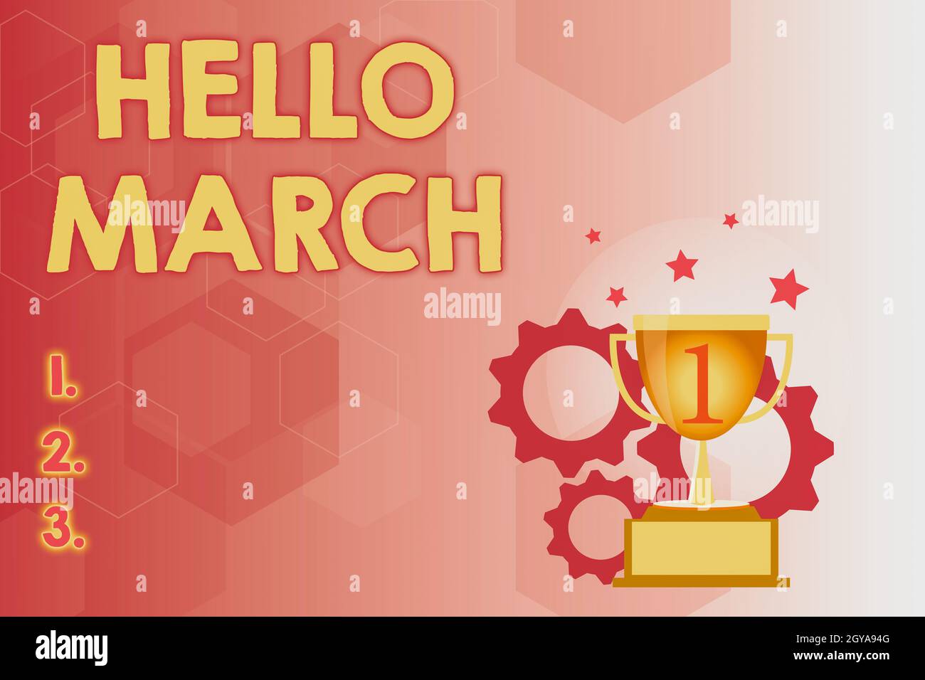 Writing displaying text Hello March, Business overview a greeting ...