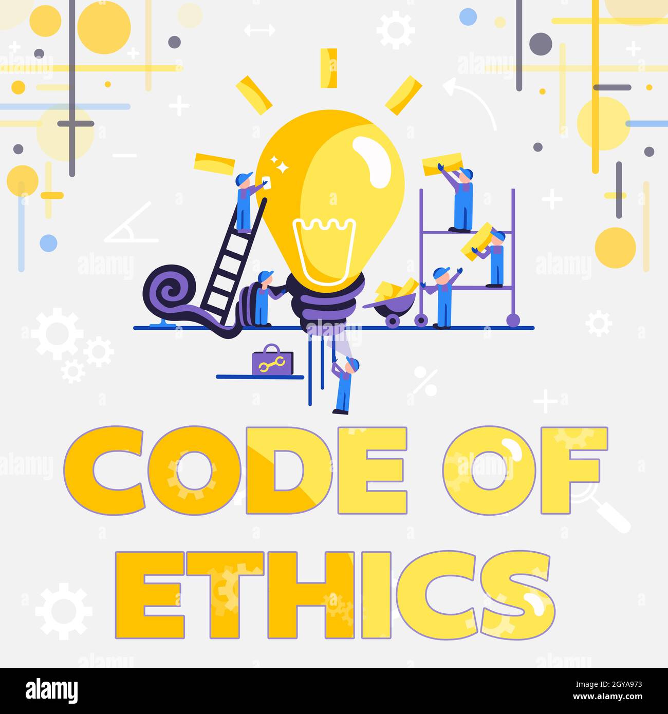 Inspiration showing sign Code Of Ethics, Internet Concept basic guide ...
