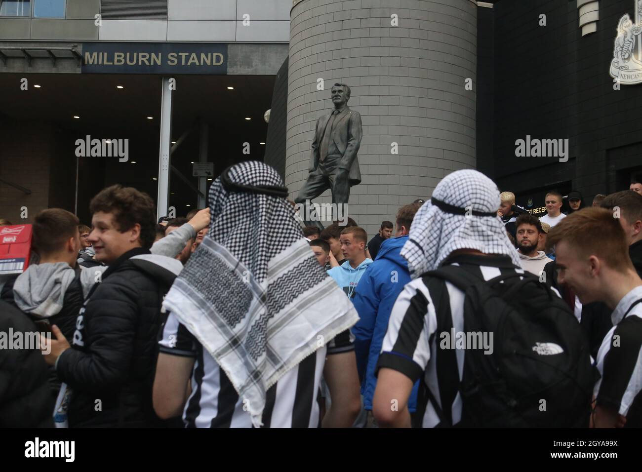 St james park takeover celebrations hi-res stock photography and images ...