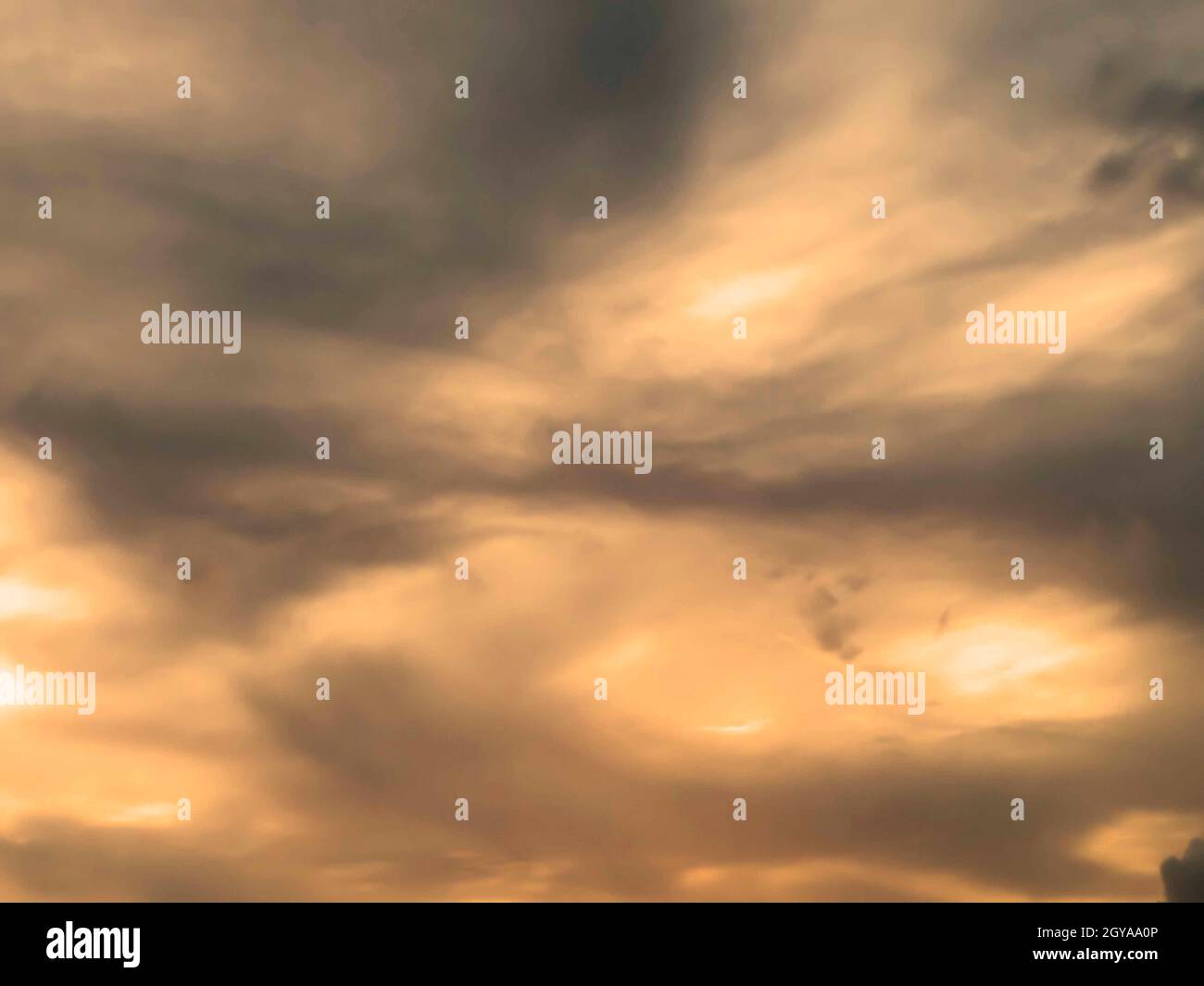 a sky color sunshine summer gold Stock Photo - Alamy