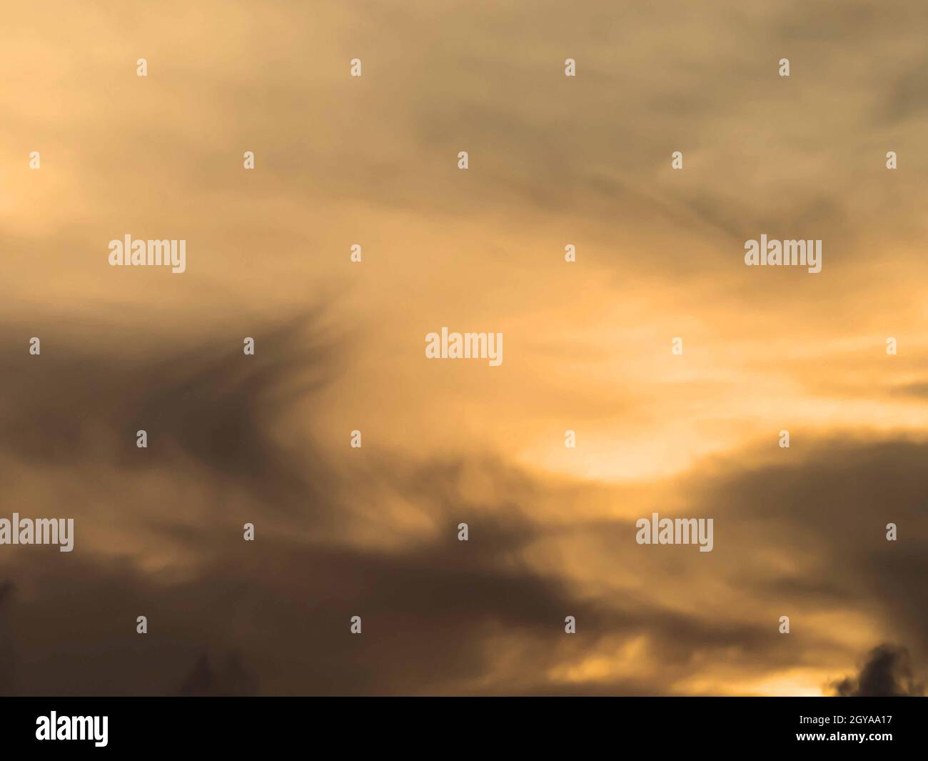 a sky color sunshine summer gold Stock Photo - Alamy