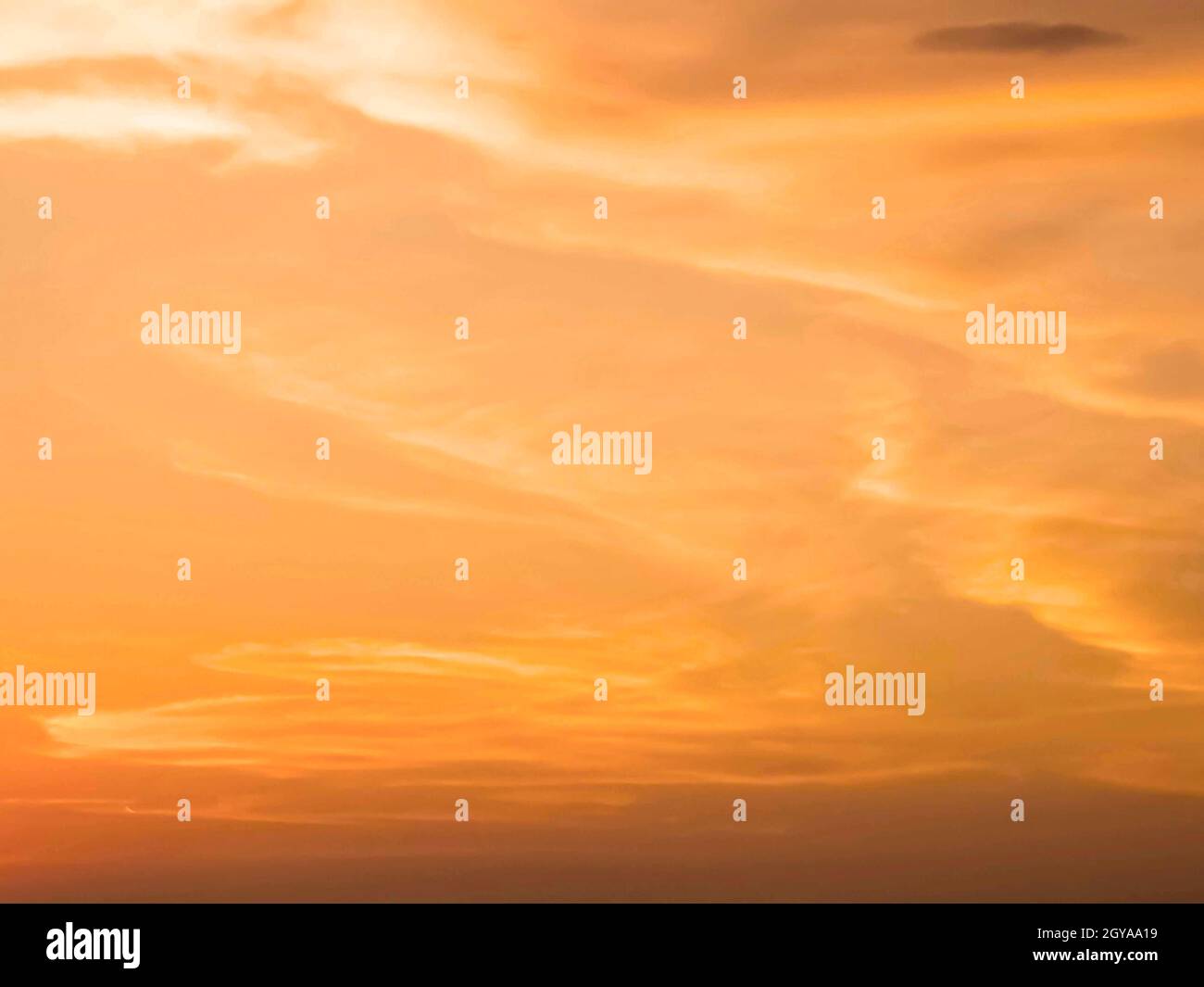 a sky color sunshine summer gold Stock Photo - Alamy