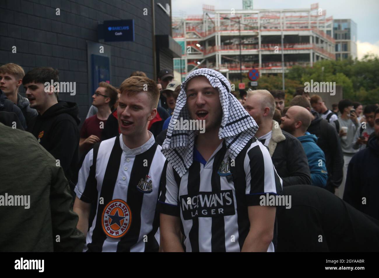 St james park takeover celebrations hi-res stock photography and images ...