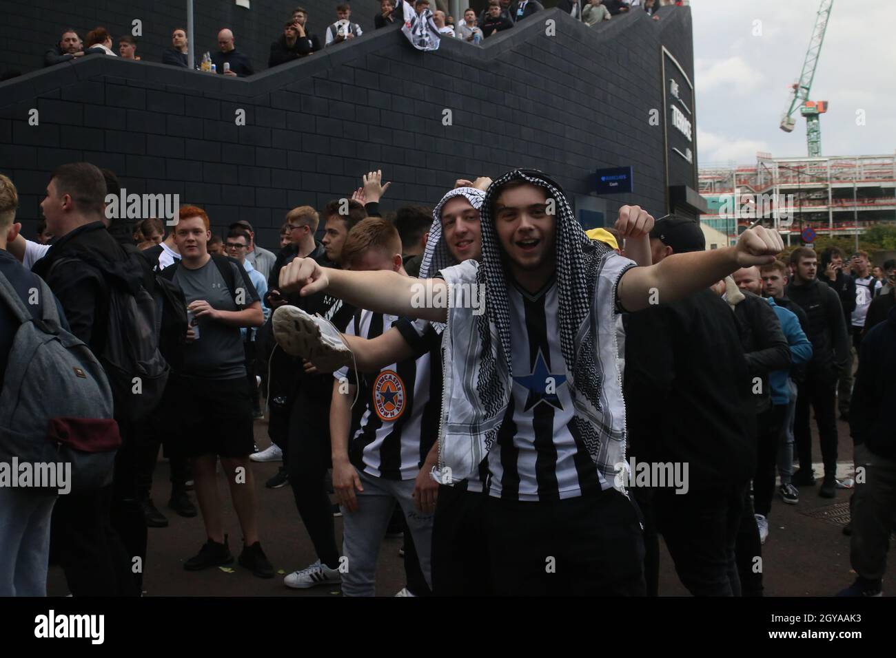 St james park takeover celebrations hi-res stock photography and images ...