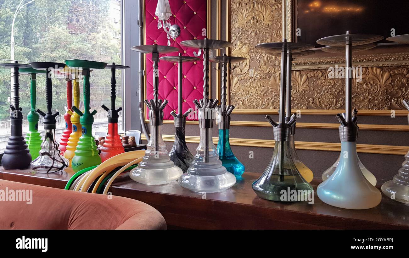 Multi colored smoke tobacco smoke hi-res stock photography and images ...