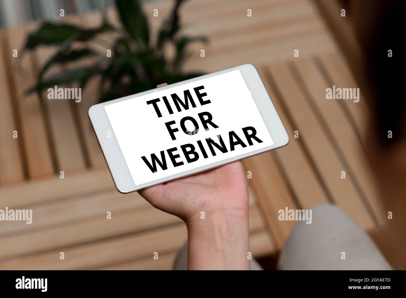 Conceptual caption Time For Webinar, Word Written on elearning, web ...