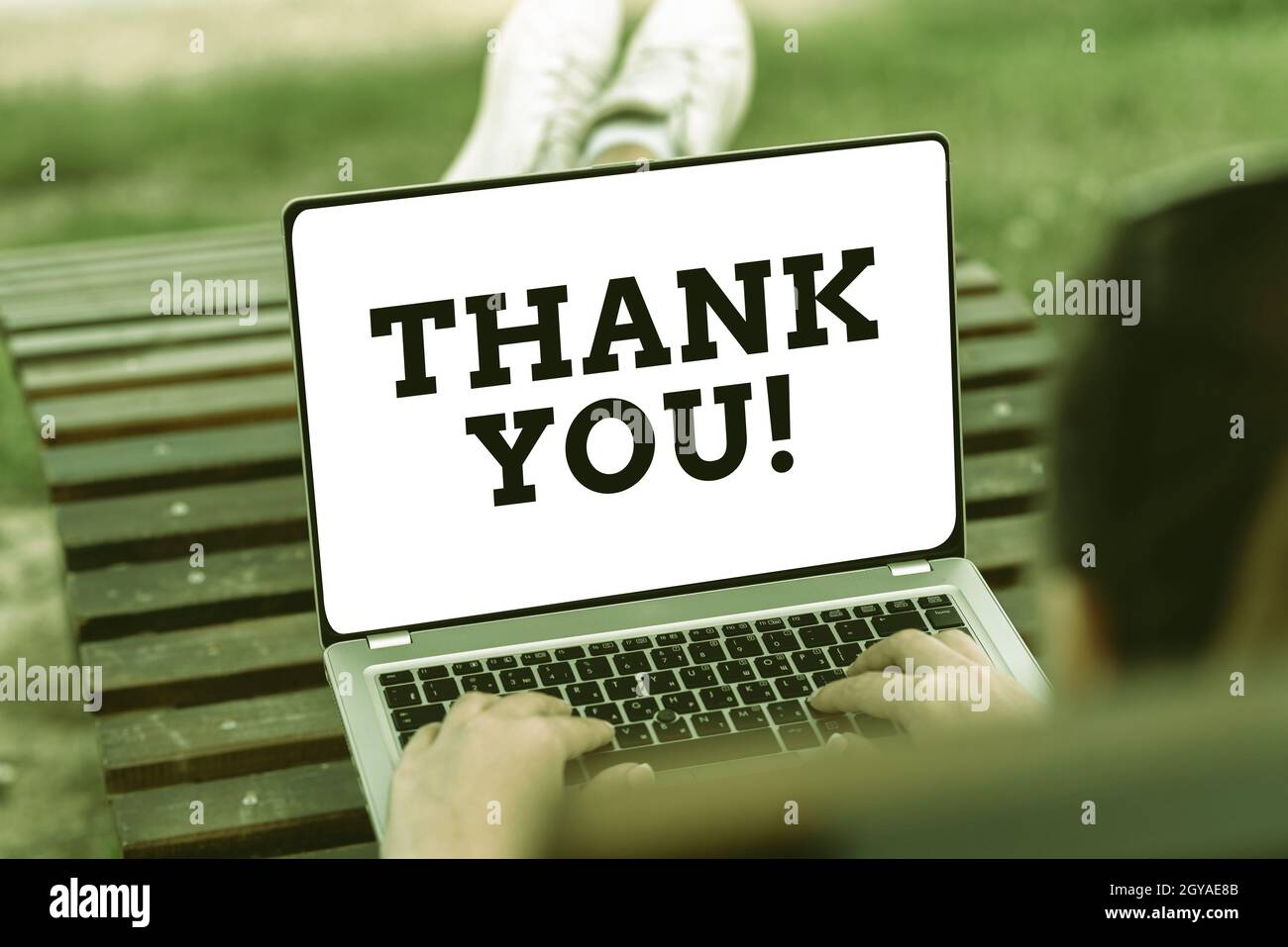 Acknowledging a gift hi-res stock photography and images - Alamy