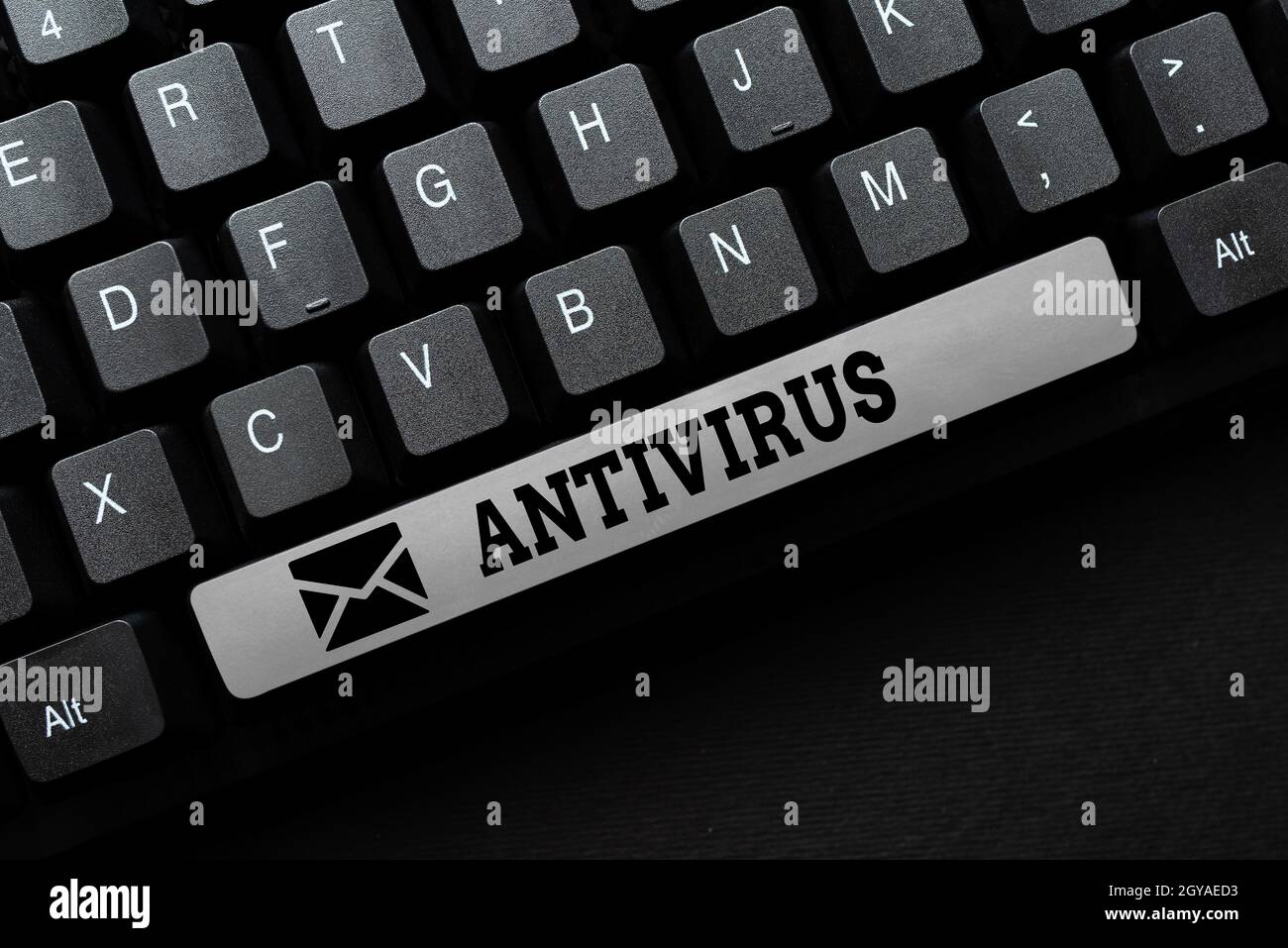 Text sign showing Antivirus, Business overview suitable for the ...