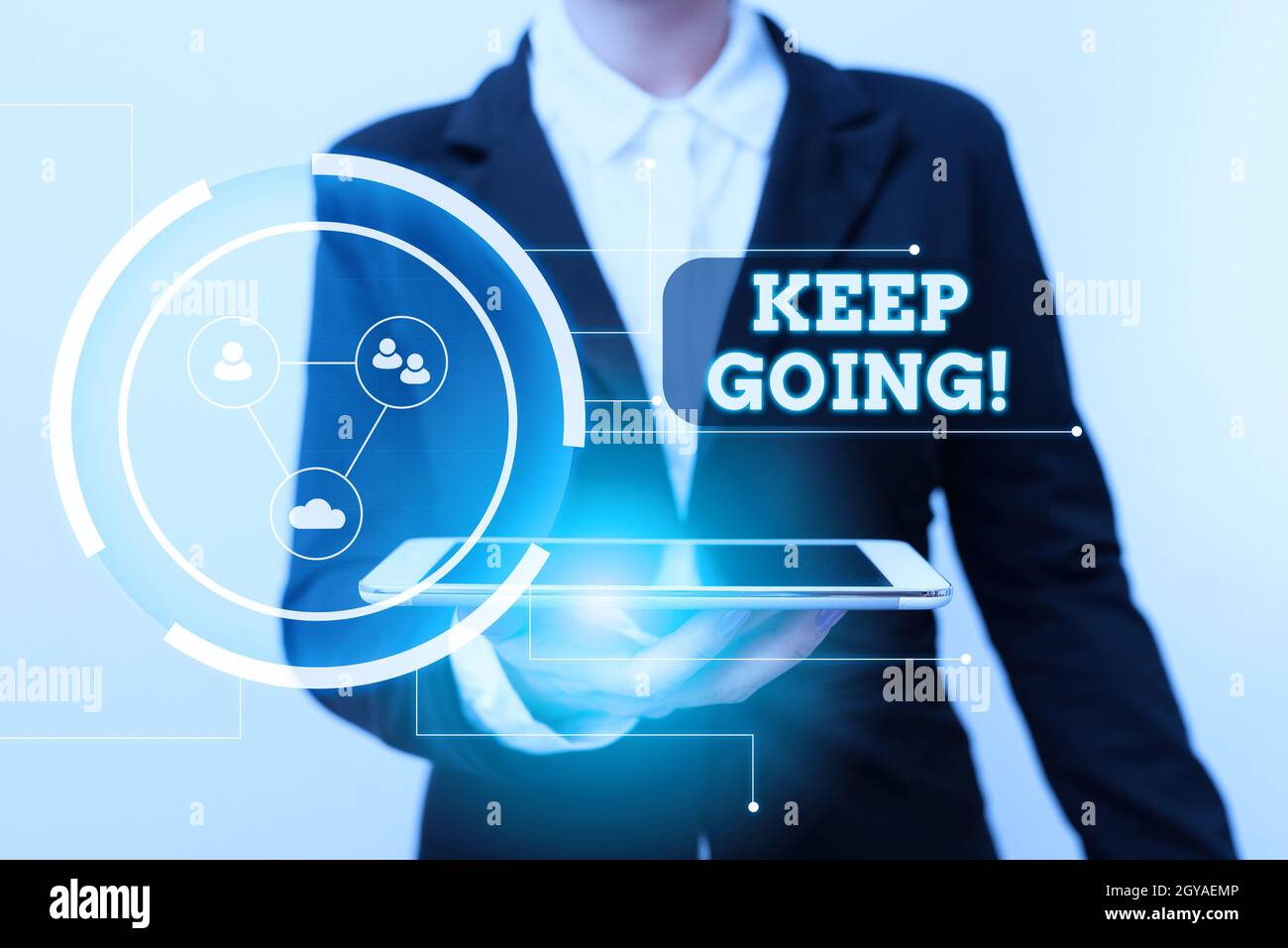 Inspiration showing sign Keep Going, Business idea to continue living ...