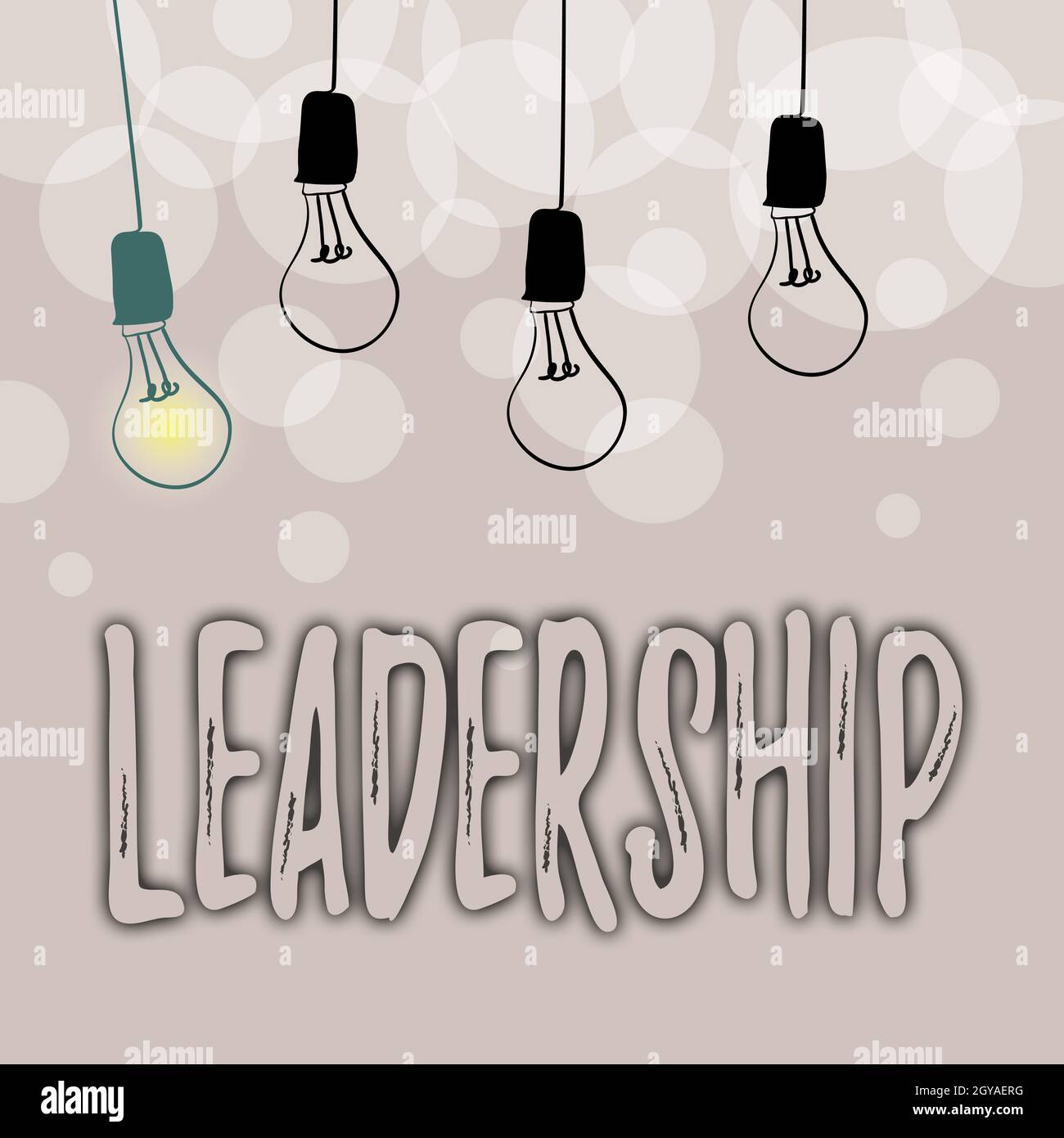 Conceptual display Leadership, Business approach art of motivating to ...