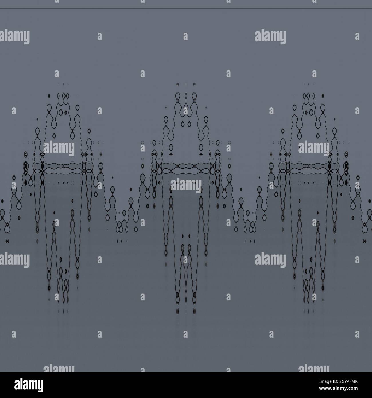 Gray fractal shapes hi-res stock photography and images - Alamy