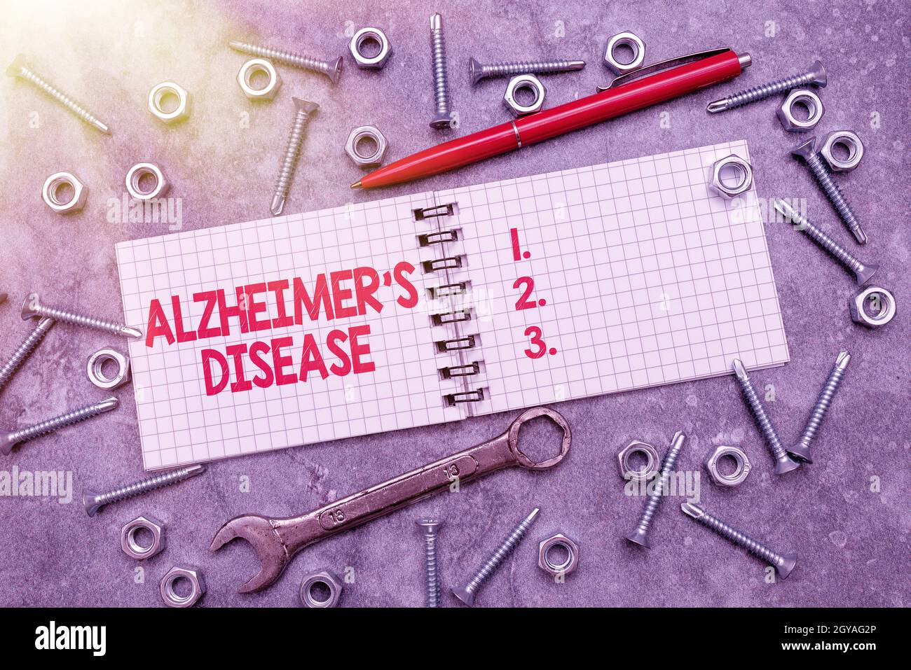 Conceptual display Alzheimer S Is Disease, Conceptual photo Advanced ...