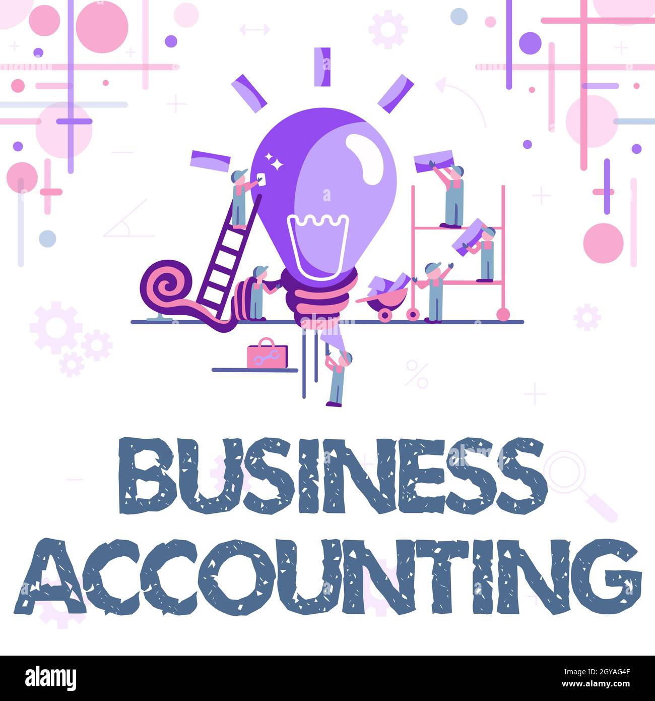 Handwriting text Business Accounting, Word Written on interpreting and ...