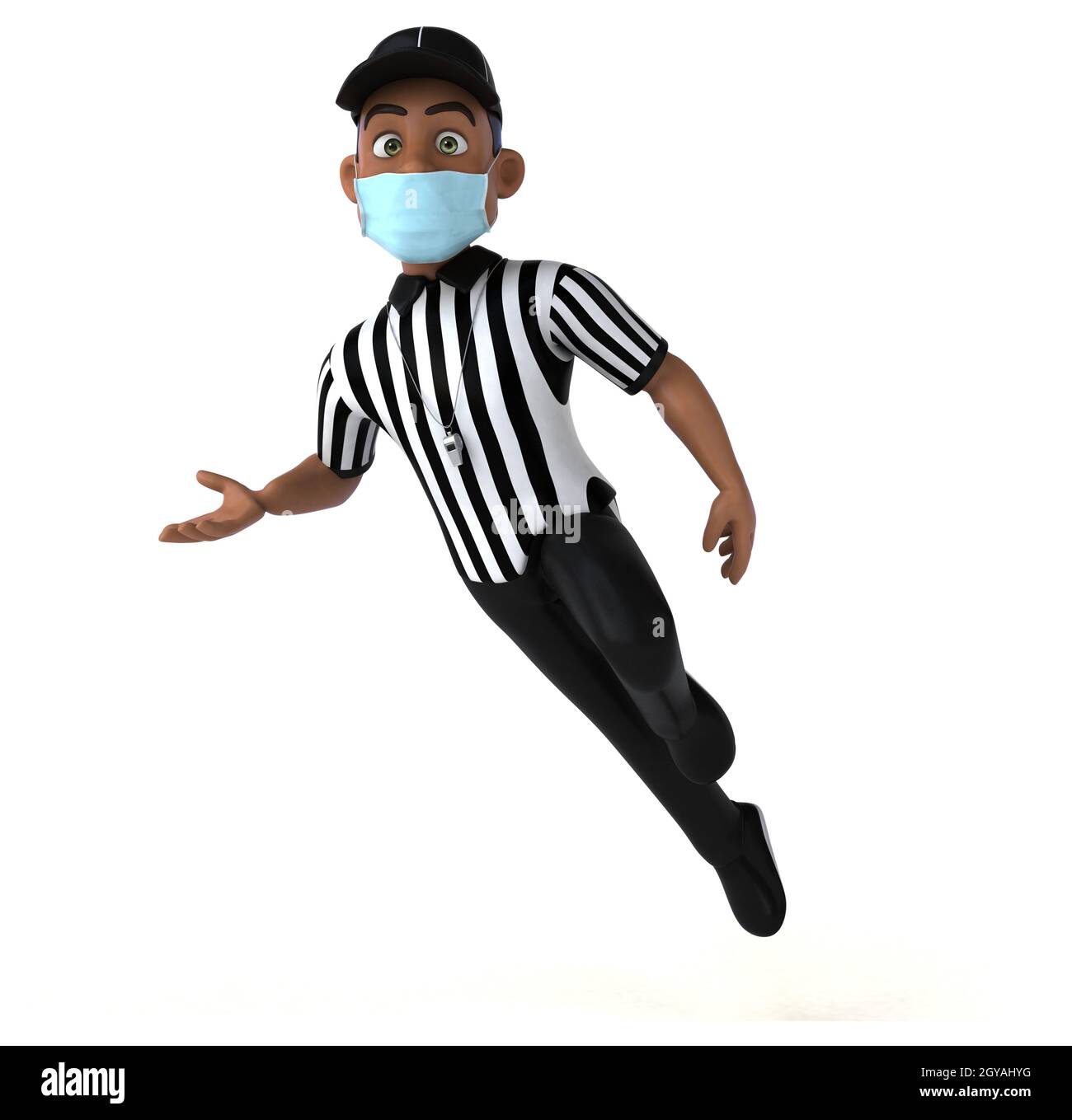 Black referee hi-res stock photography and images - Alamy