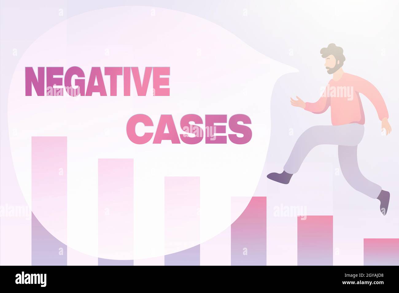 Writing displaying text Negative Cases, Business showcase circumstances ...