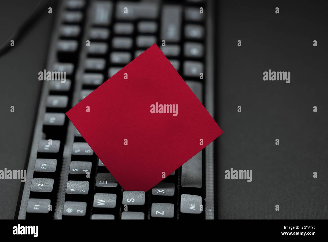 Typing Old Notes To A Computer, Abstract Creating Emotional Novel Stock ...