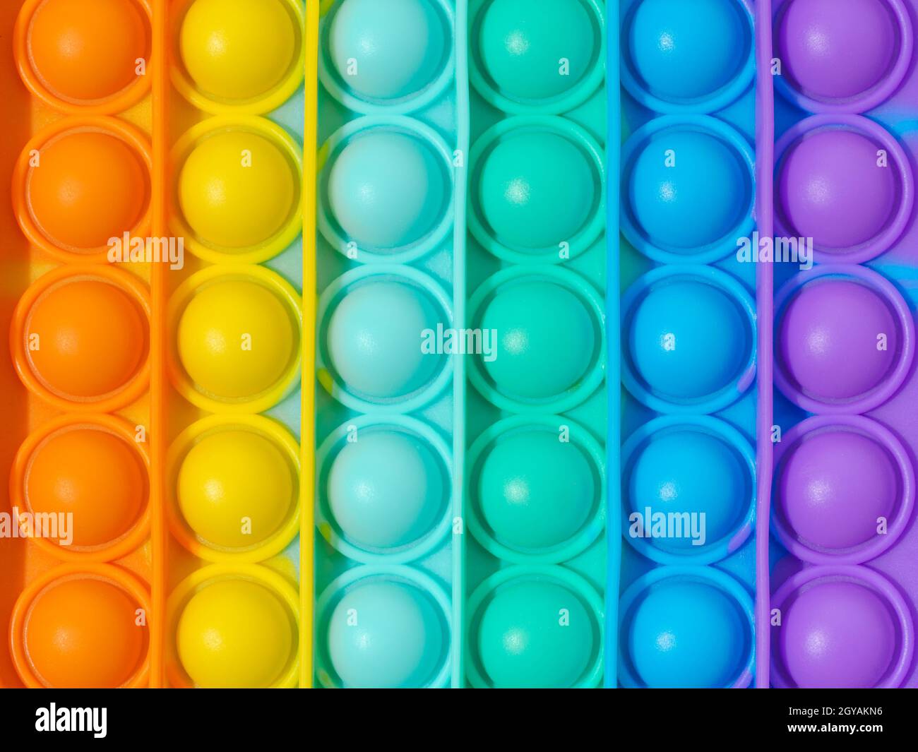 Popit extreme closeup. Popular silicone colorful antistress pop it toy ...
